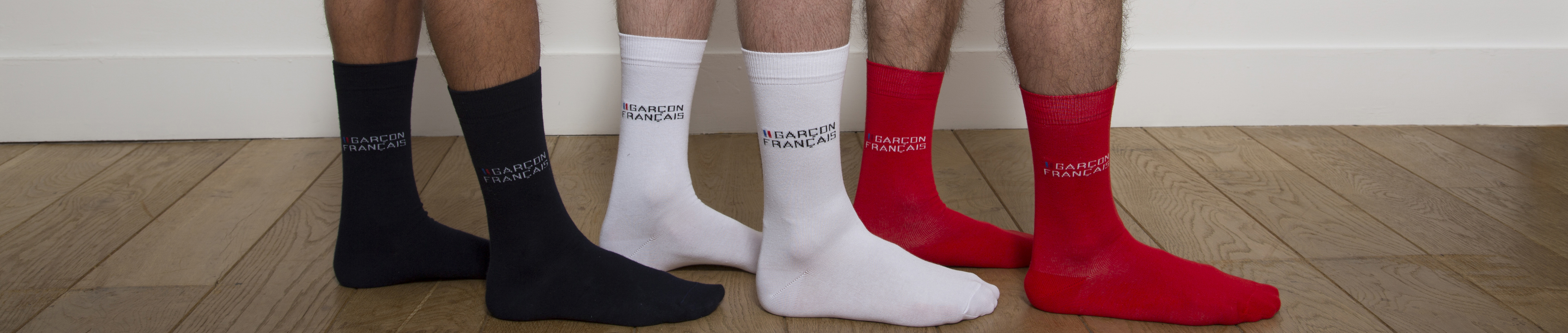 Men’s socks made in France, Garçon Français cotton socks